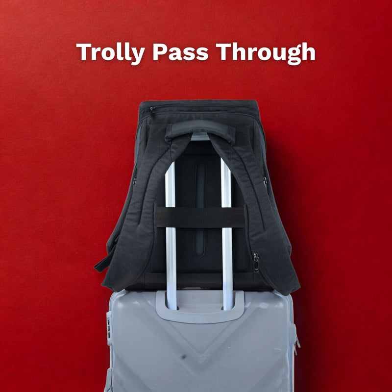 Ghost Slasher Laptop Backpack 25L | Bold Diagonal Opening, Hard Shell ...