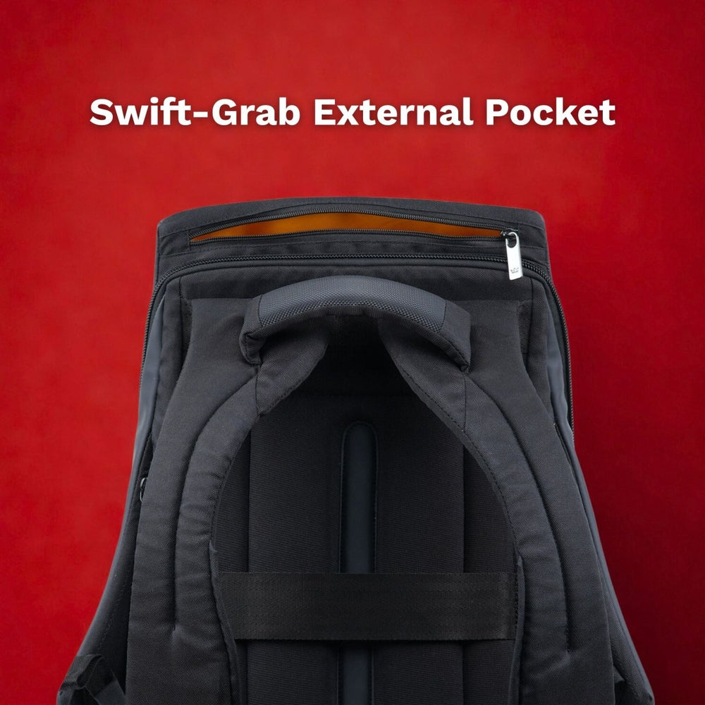 Ghost Slasher Laptop Backpack 25L | Bold Diagonal Opening, Hard Shell ...